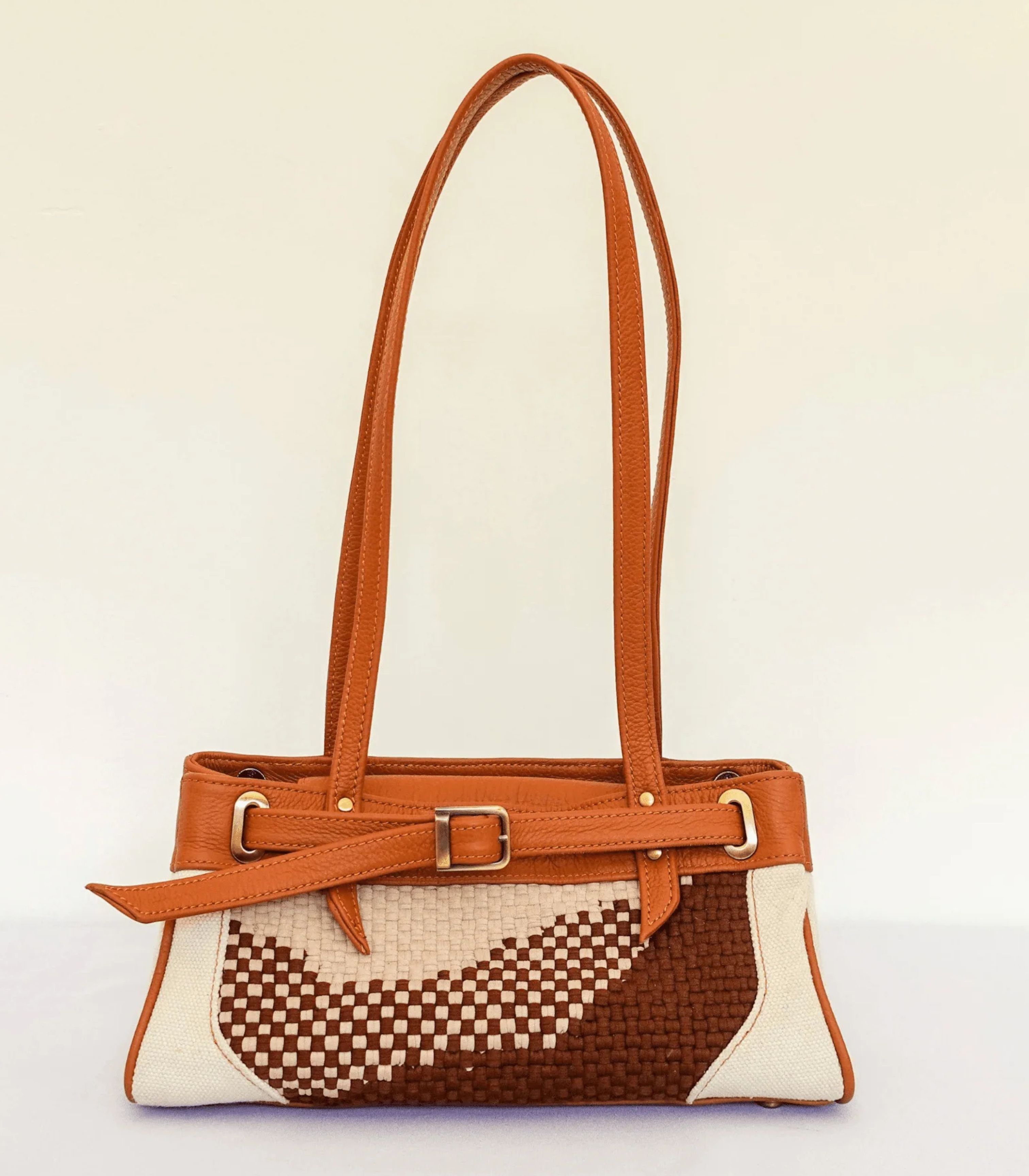Alon Woven Waves Shoulder Bag - Rags2Riches – Cambio & Co.